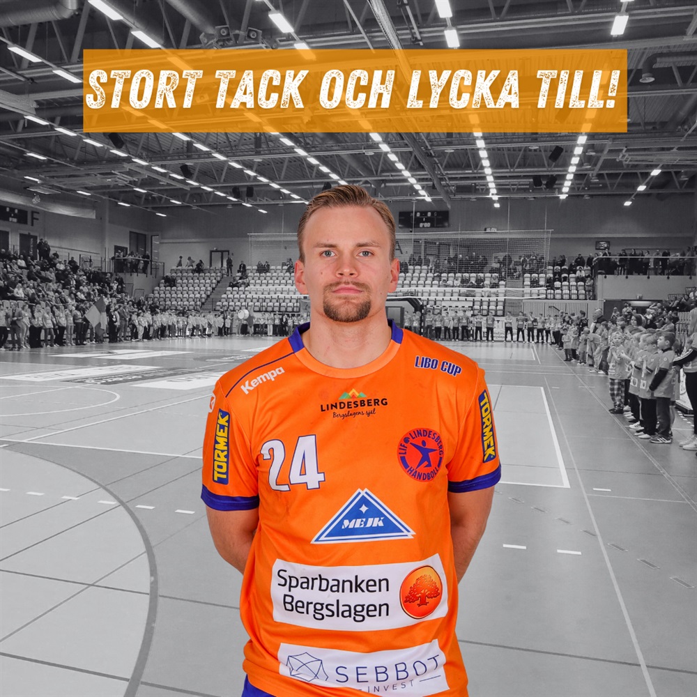A-herr: Stort tack och lycka till Herman! / LIF Lindesberg - Herr A